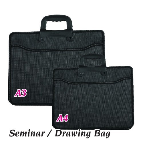 Seminar Bag A4 A3 | Portfolio File Drawing Bag / Business Briefcase ...