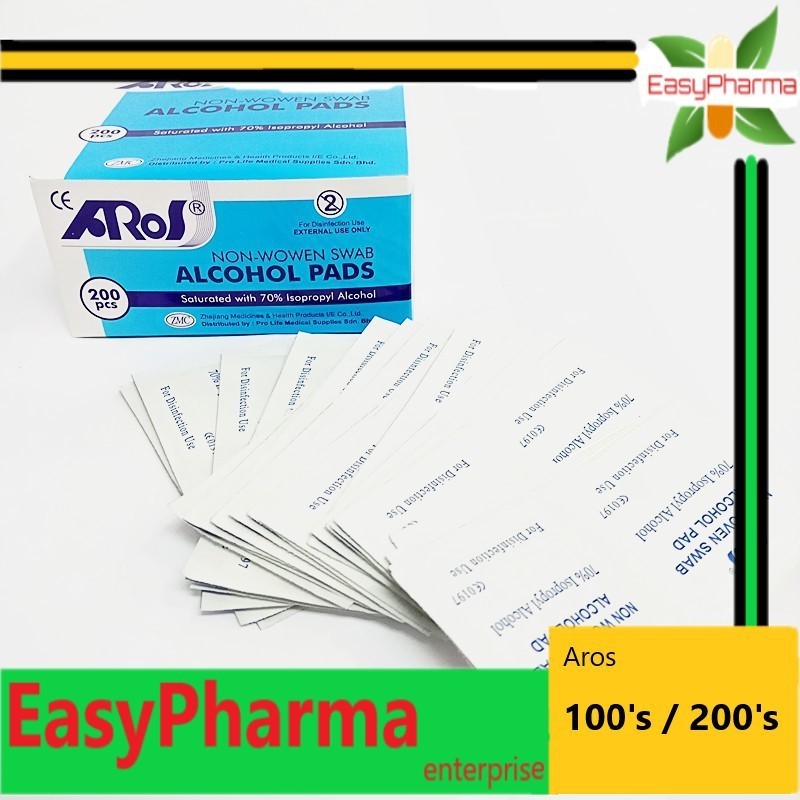 Primes Alcohol swabs [ 100's / 200's ] Disinfect / Sanitize | Shopee ...
