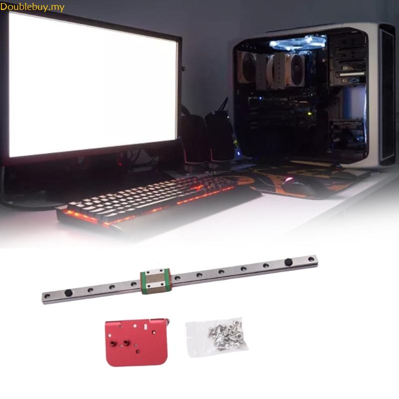 Doublebuy 3D Printer Part X-Axis Linear Rails Extruder Direct Drive Part Backplane Bracket ...