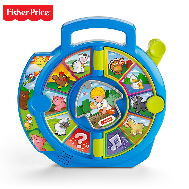 Mattel Infant Learn English Educational Animal Turntable English ...