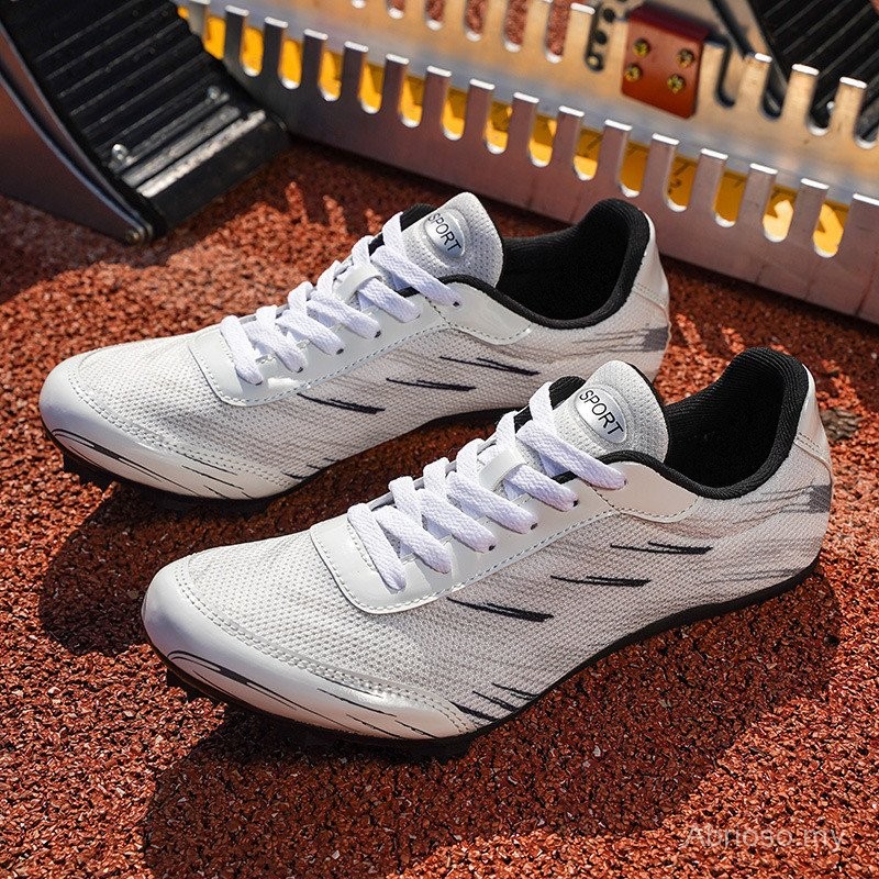 Ready Stock Men Women Same Style Track and Field Shoes Youth Body ...