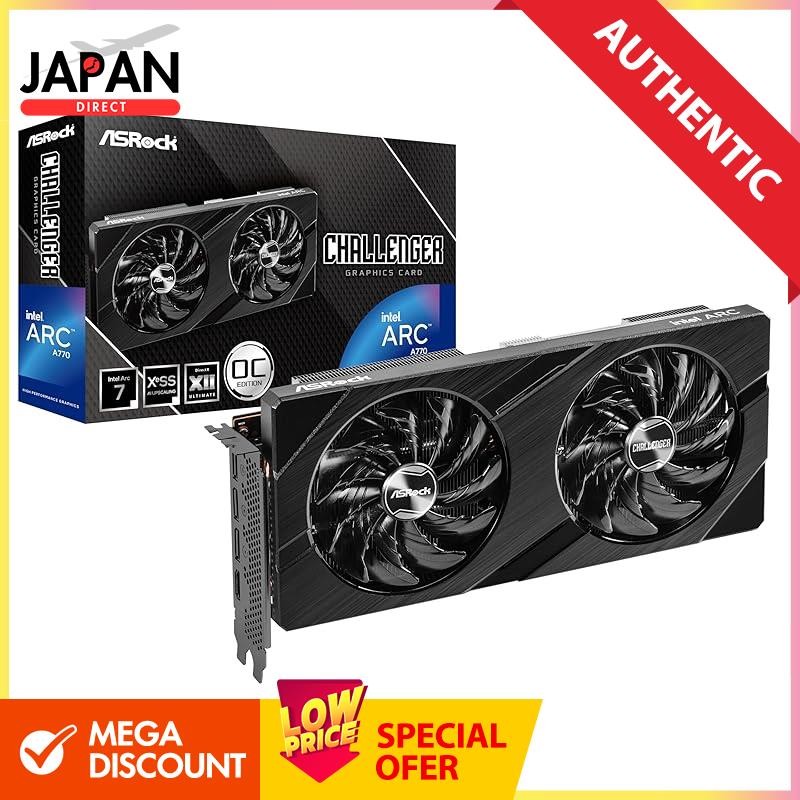 ASRock Intel Arc A770 graphics card with 16GB memory OC version ...