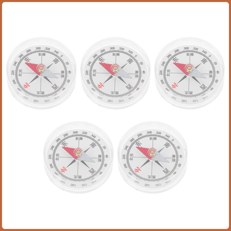 【Ready Stock】 Experiment Compass Plastic Mini Hiking Button ...