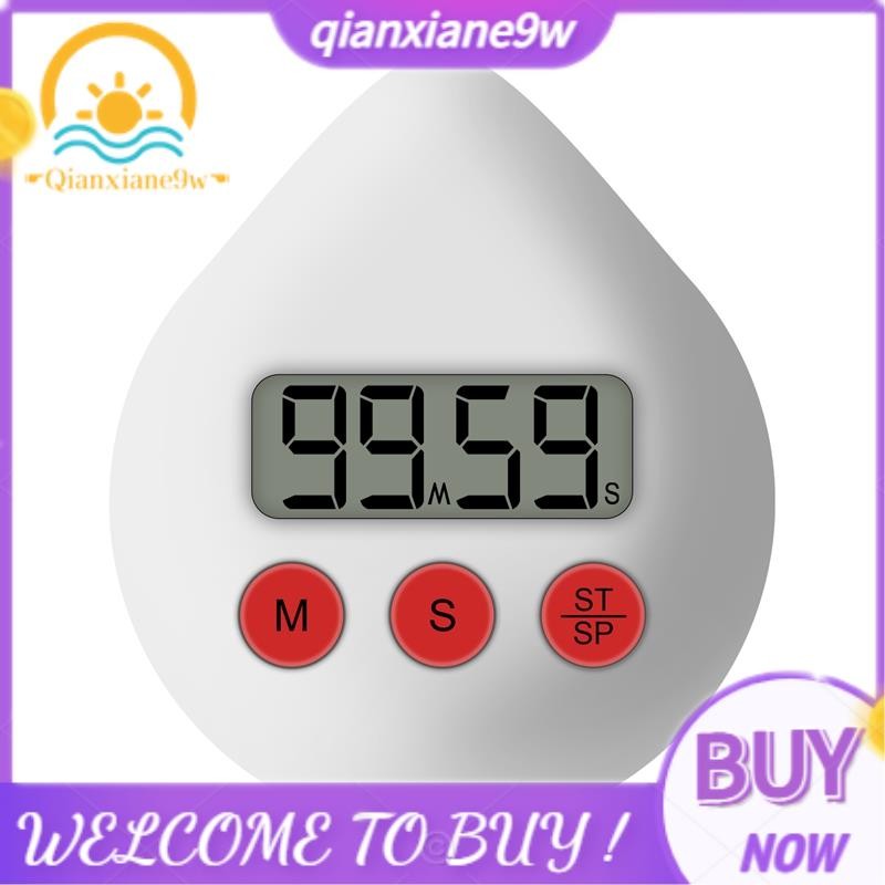 Digital Bathroom Clock Waterproof Shower Clock Timer Temperature ...