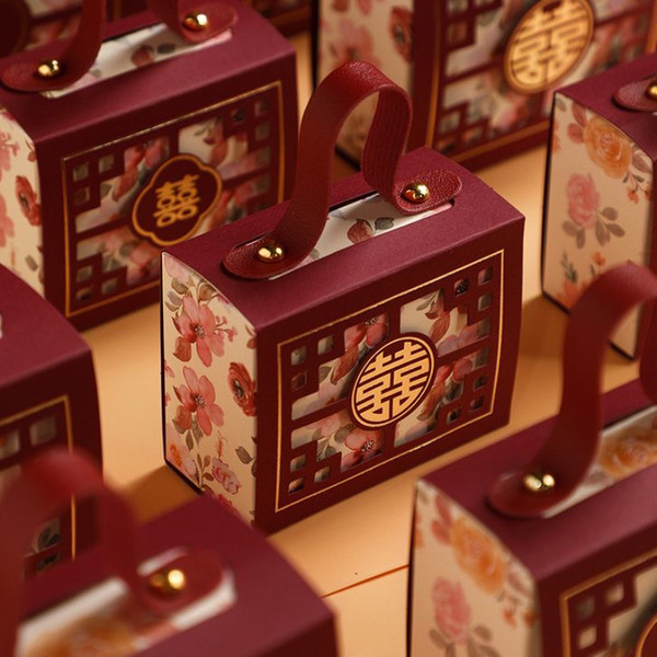 wedding door gift exclusive paper bag doorgift Wedding Candy Gift Box ...
