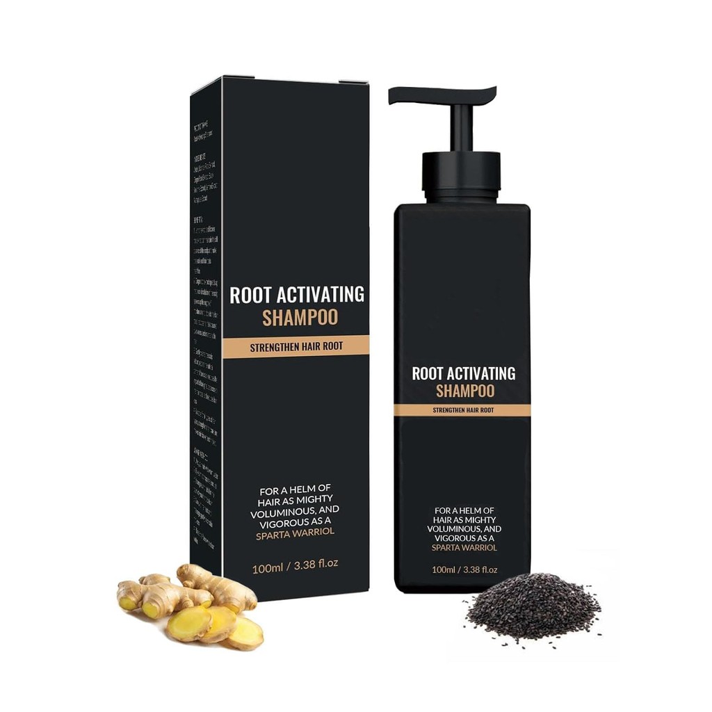 Root Activator Shampoo, Hair Growth Shampoo Gray Hair Regrowth ...