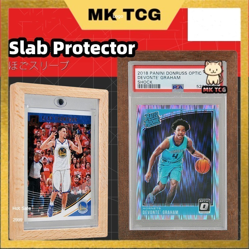 Mk Tcg Pokemon Card Slab Protector PSA Slab Protector One Piece Graded ...