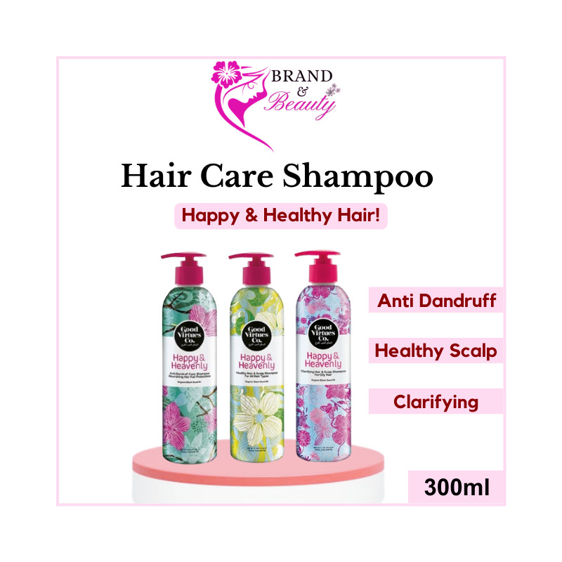 Good Virtues Co. Hair Shampoo I Anti-Dandruff I Clarifying I Healthy ...