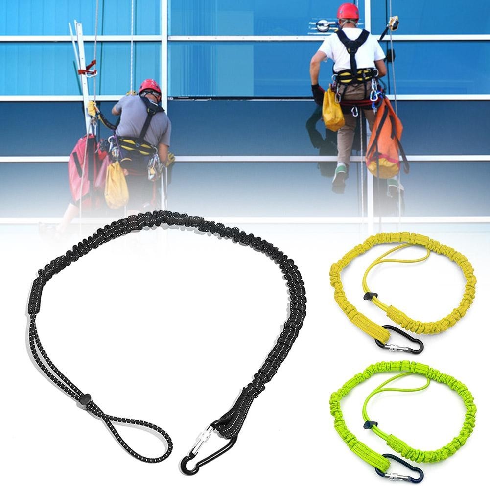 10kg Tool Lanyard 90cm Retractable Safety Rope Tether At Fall Work ...