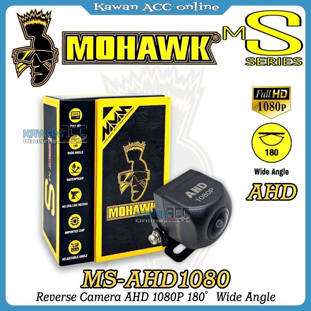 MOHAWK MS Series AHD Full HD CCD Rear View Camera / Reverse Cam MS-AHD ...