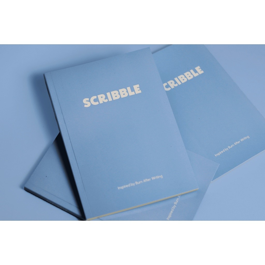 Scribble Book (Inspired by Burn After Writing) | Shopee Malaysia