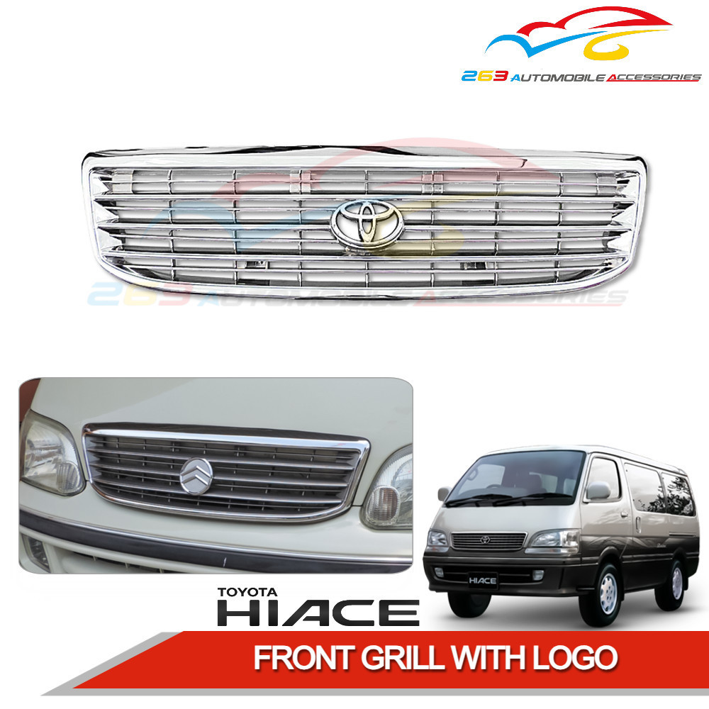 TOYOTA HIACE VAN KZH 1994-2002 FRONT GRILLE GRILL WITH TOYOTA LOGO ...