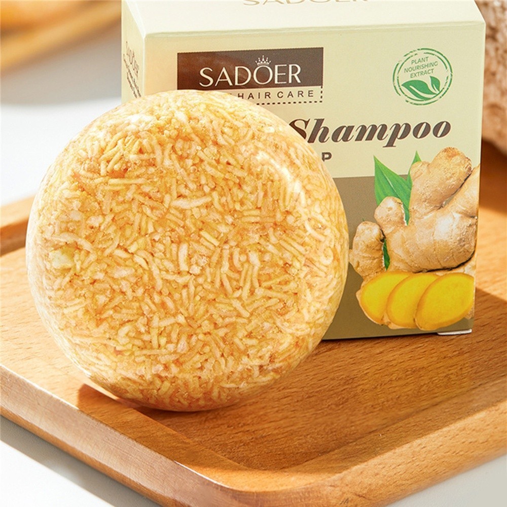 Ginger Infused Shampoo Soap: Hair Care Supplement for Scalp Nutrition ...