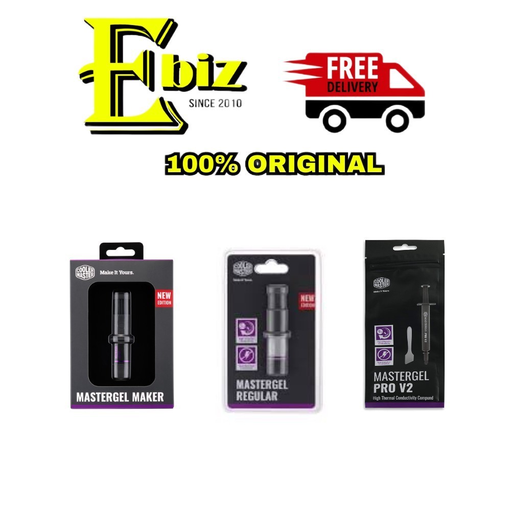 COOLER MASTER Mastergel MAKER | PRO V2 | REGULAR Thermal Paste Compound ...