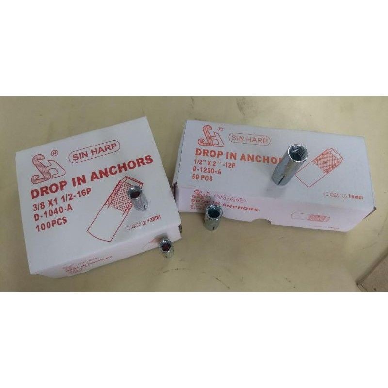 🎉READY STOCK🎉（100%ORIGINAL）Drop In Anchor / Anchor Plug / Wall Plug ...