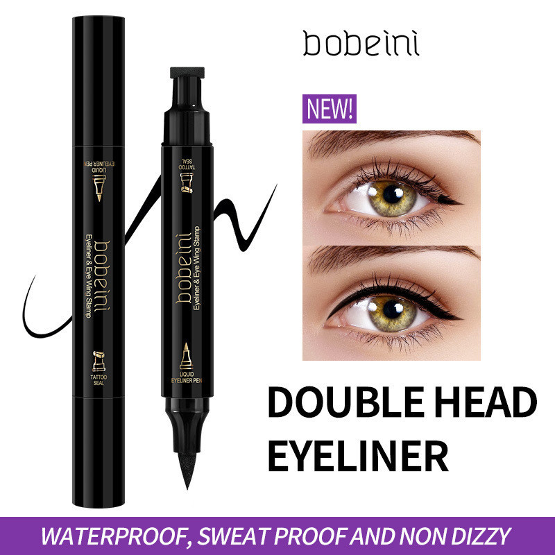 Makeup bobeini Double-Ended Seal Eyeliner Waterproof Sweat-Proof Quick ...
