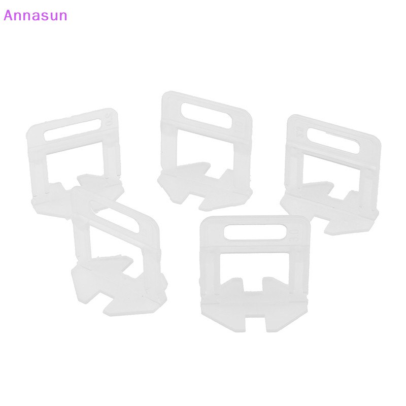 Annasun 100PCS 1-3MM Tile Leveling Spacers System Clip Kit Construction ...