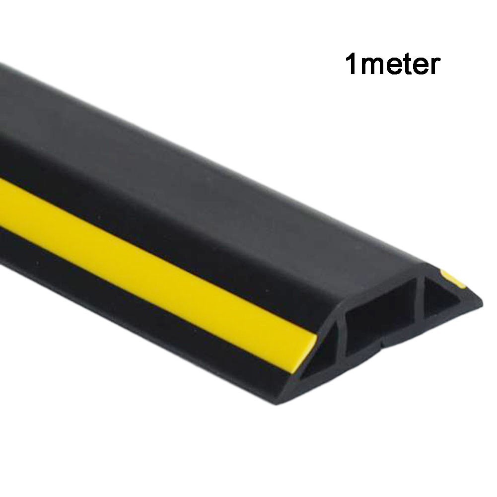 [POWS] Heavy Duty Floor Cable Protection Cover Floor Cable Cover Rubber ...