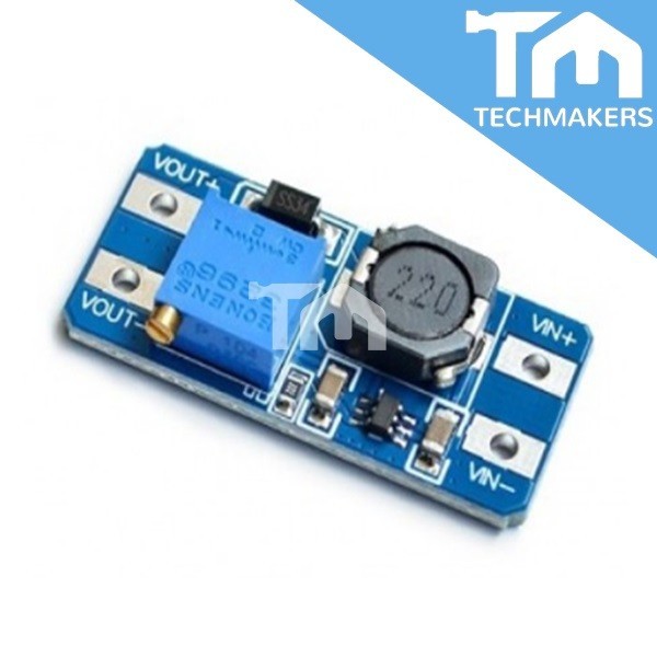 MT3608 3608 DC-DC Step Up Power 2A Max Booster Power Module Adjustable Switching Boost Converter ...