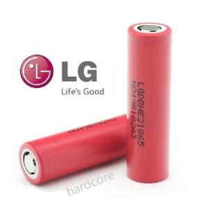 AUTHENTIC 100% LG he2 18650 li ion Battery 3.7v 4.2V High Drain lithium ...
