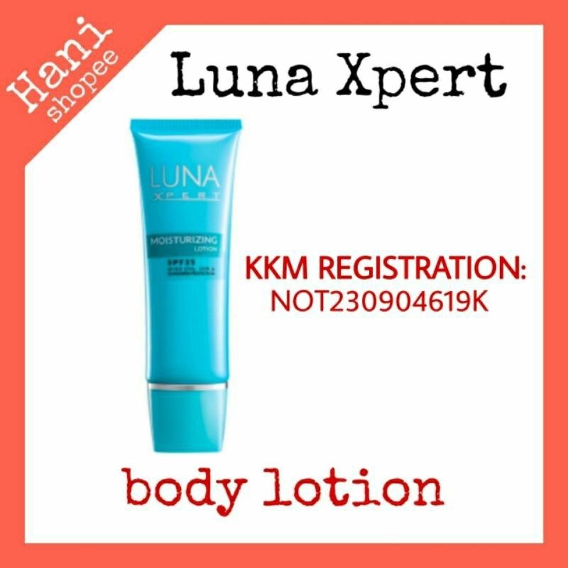Luna Xpert Moisturizing Body Lotion 100ml (exp: 2025) | Shopee Malaysia