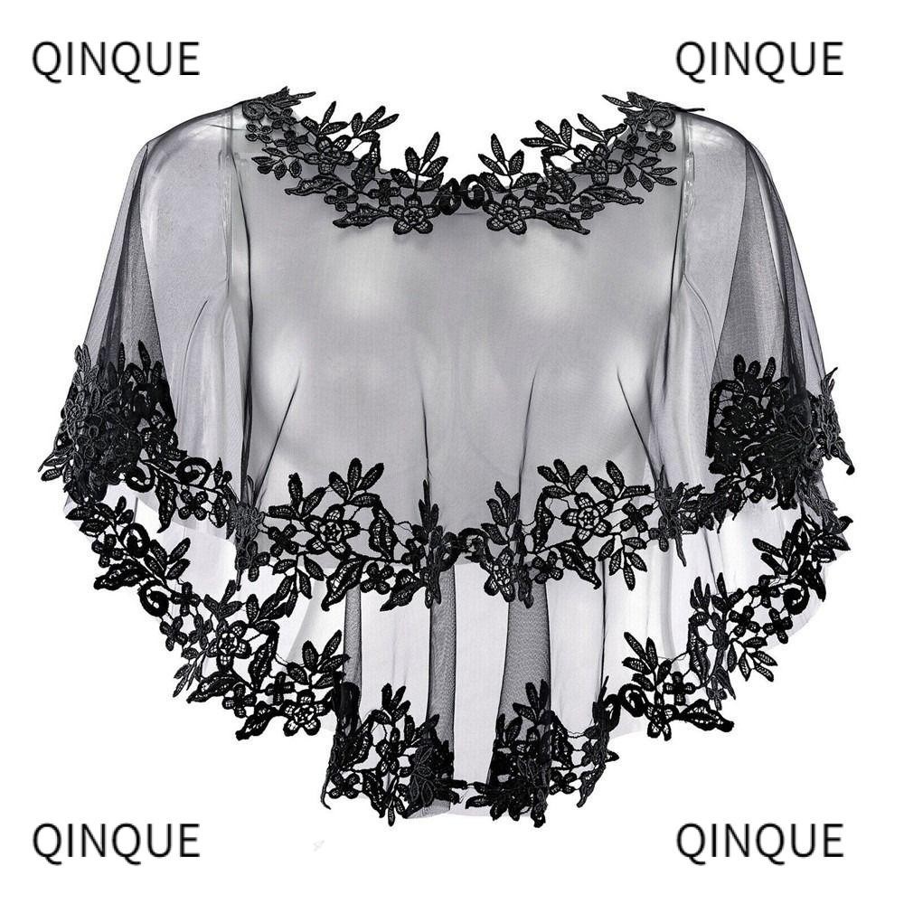 QQIN Lace Shawl Summer Party Casual Evening Dress Shawl | Shopee Malaysia