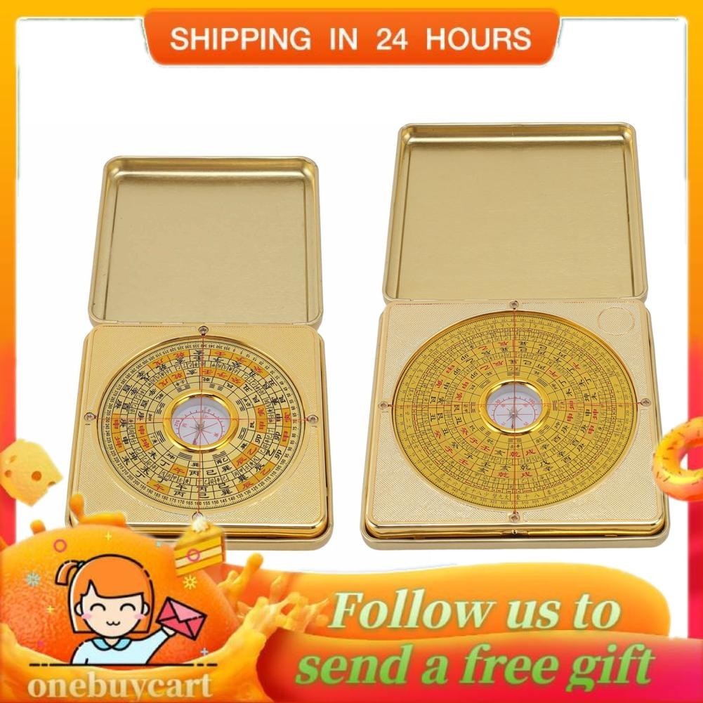 Onebuycart Ancient Compass Multifunctional Precise Feng Shui Luo Pan For Optimizing Home