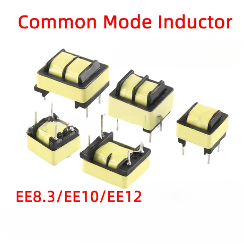 EE8.3 EE10 EE12 Common Mode Inductor Inductance 5mH 10mH 20mH 30mH 40mH 100mH Lighting Power ...