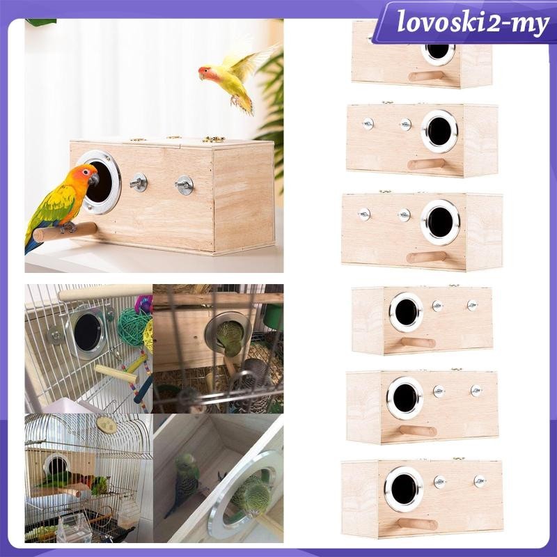 [LovoskiacMY] bird nest box hatchery cage parrot nest breeding box for ...