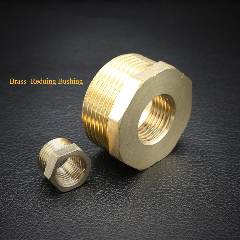 Male to Female Thread Reducing Bushing Brass Hose 1/8" 1/4" 3/8" 1/2" 3 ...