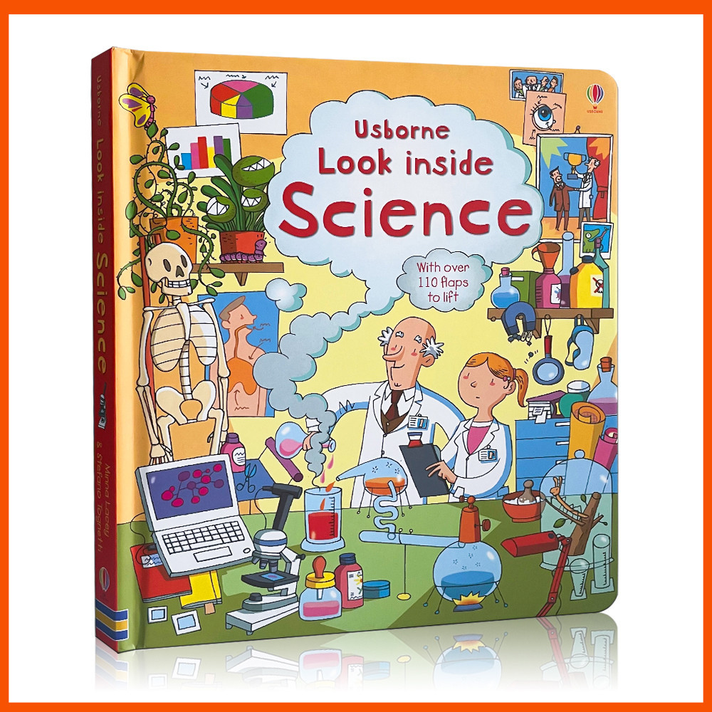 Usborne Look Inside Science 3D Lift the Flap Science Popularization ...
