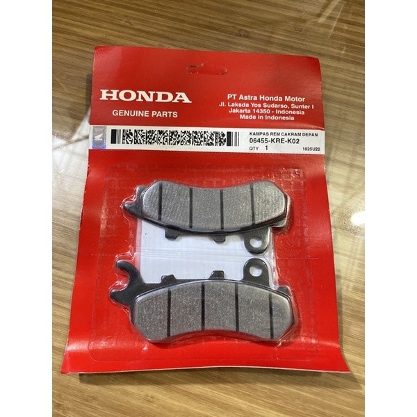 Front DISC BRAKE DISPAD CAMP ADV PCX 150 160 CBS ORIGINAL ORIGINAL ...