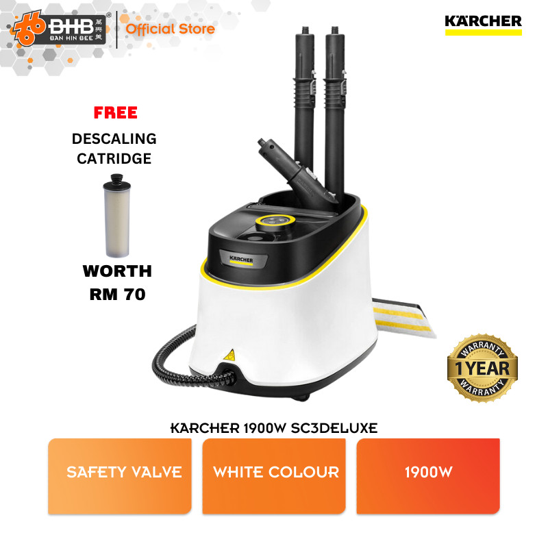 Karcher Steam Cleaner SC3 DELUXE 1900W Safety Valve SC3DELUXE Pencuci ...