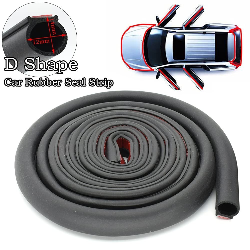 3 Meters New Automotive Weather Stripping EPDM Rubber Seal Strip Car ...
