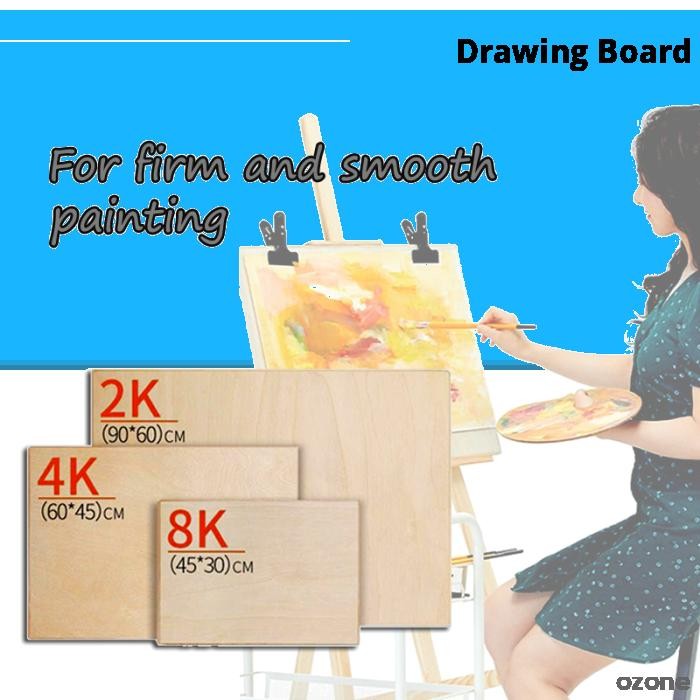 Solid Wooden Art Mounting Drawing Sketch Board | Shopee Malaysia
