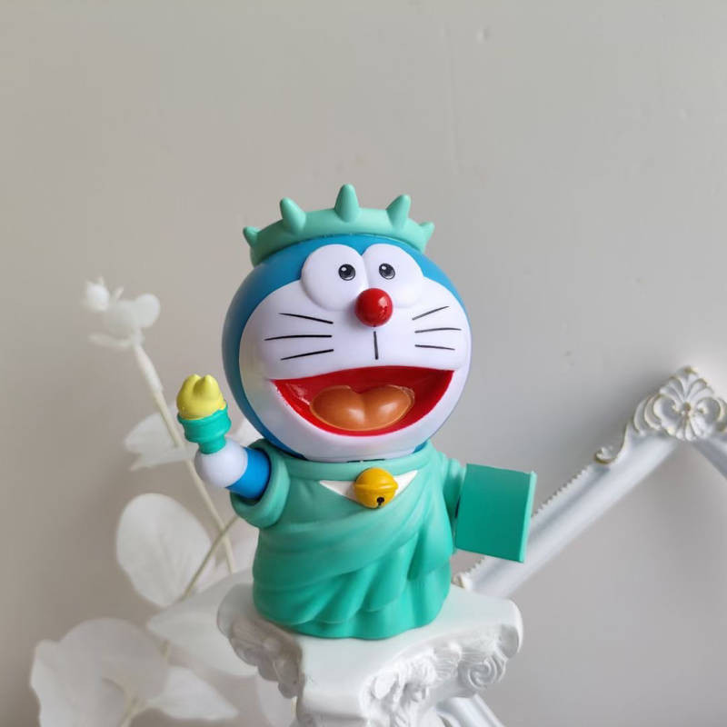 [Movable Joint] New Doraemon Hand Office 6 Models Pokonyan Travel ...