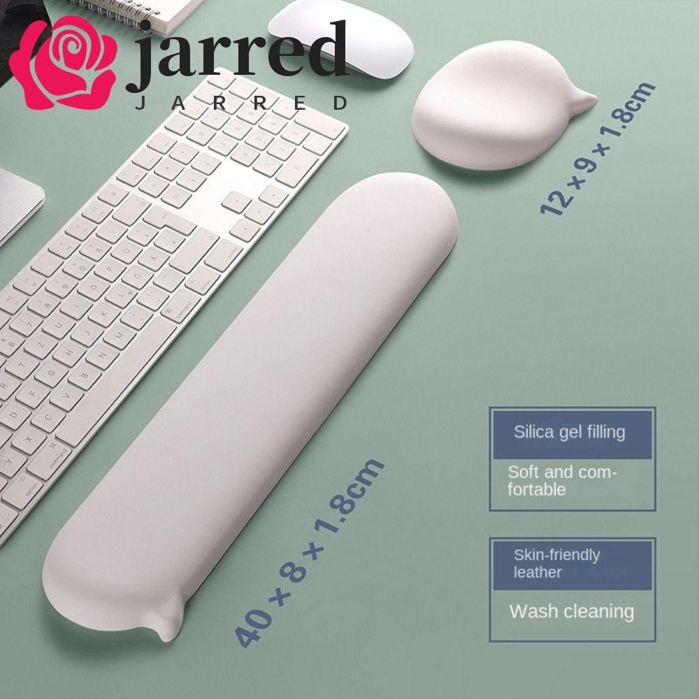 JARRED Wrist Support Mouse Pad, Silicone Comfortable Mouse Wrist Rest ...