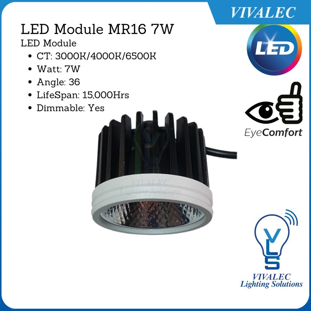 LED MR16 Module 7W ( 2 years warranty ) | Shopee Malaysia