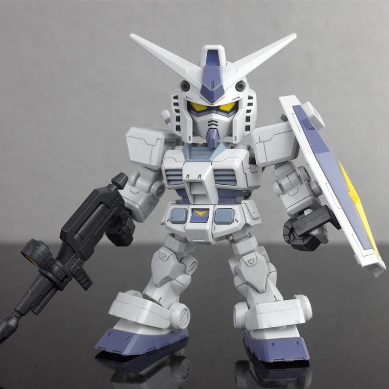 Gundam Base venue limited SDEX RX-78-2 Q version BB Warrior Yuanzu Gundam assembly model高达基地会场限定 ...