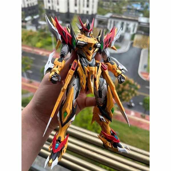 hg gundam mg gundam Mecha Magic Change Metal Color Three Kingdoms Model ...