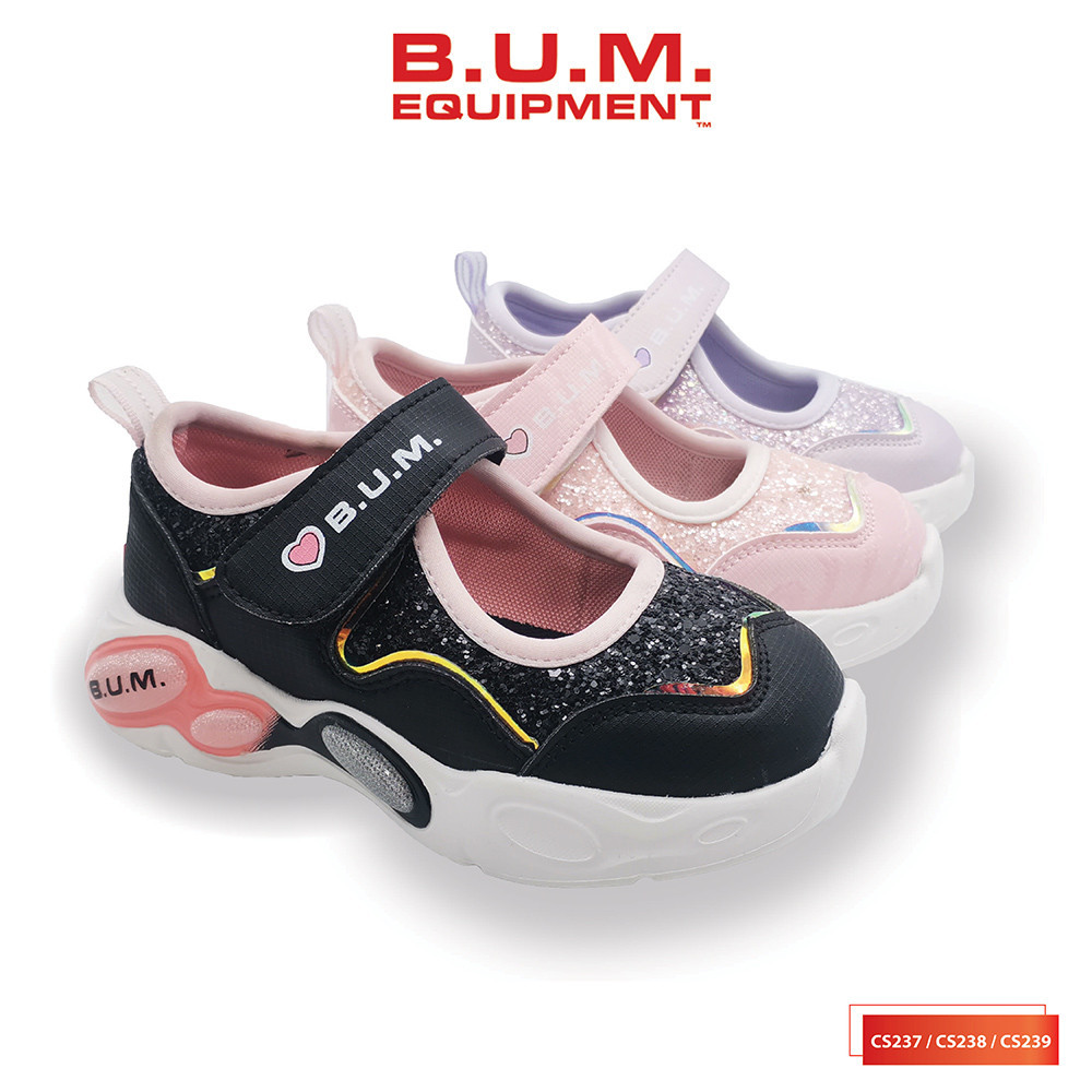 BUM Equipment Kid's Shoe CS237/CS238/CS239 Black x Pink/Pink/Purple ...