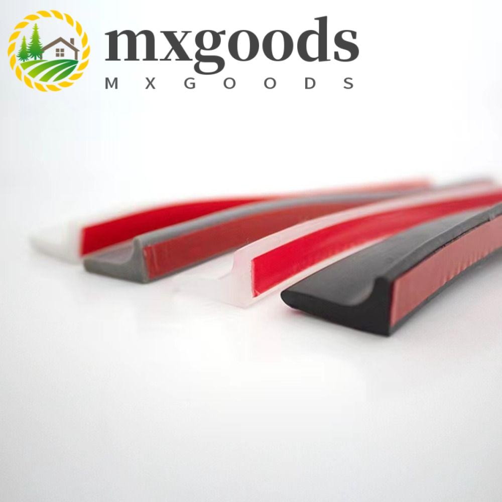 MXGOODS Water Stopper Strip, L-shaped Bendable Floor Retaining Barrier ...