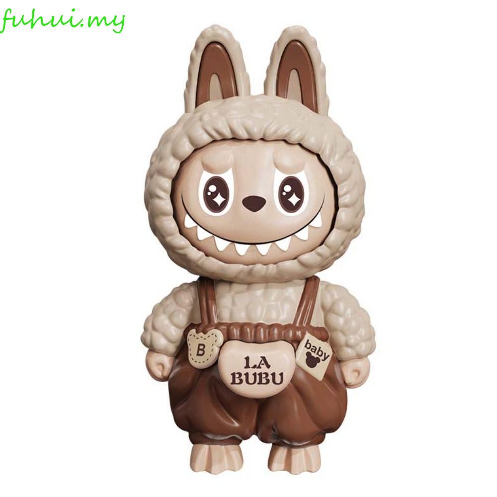 FUHUI Labubu Face Makeup Toy, Mini With Keychain Labubu Face Changing ...