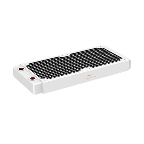 BYKSKI 240MM X 30MM RC SERIES RADIATOR, 120MM X 2, DUAL FAN - WHITE (CR ...