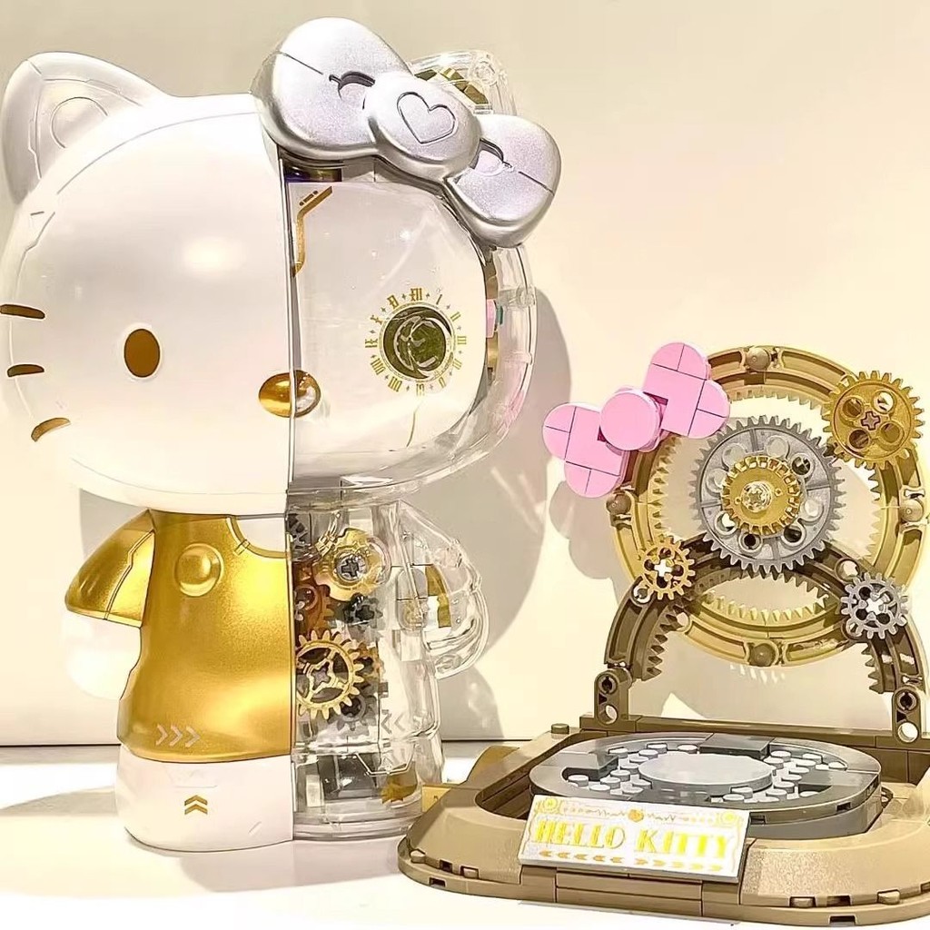 Toptoy Sanrio Compatible Lego Hello Kitty Platinum Large Building ...