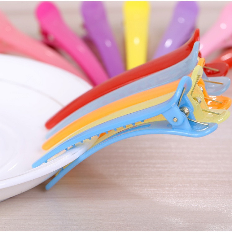 Klip Rambut Campuran Warna Alat Penggayaan Aksesori Dandanan Rambut ...