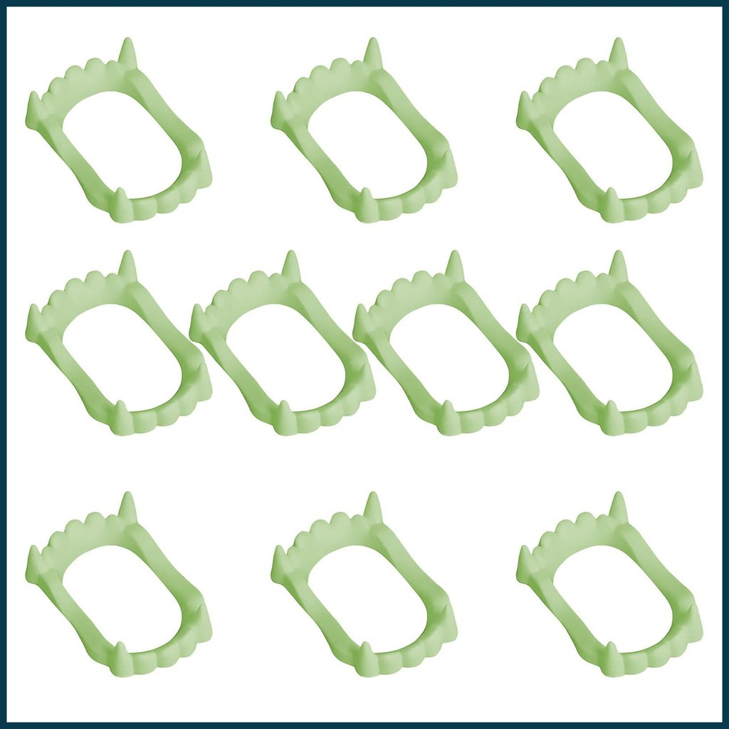 Vampire Fangs for Adults 10X Party Decor Fake Fangs Halloween Vampire ...