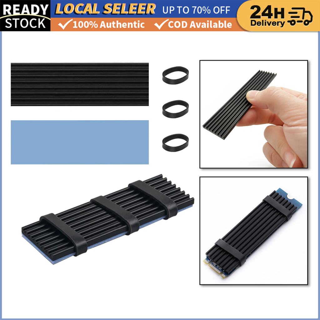 M 2 Heat Sink Cooler Laptop Ultra Thin Aluminum 22110 SSD Solid State ...