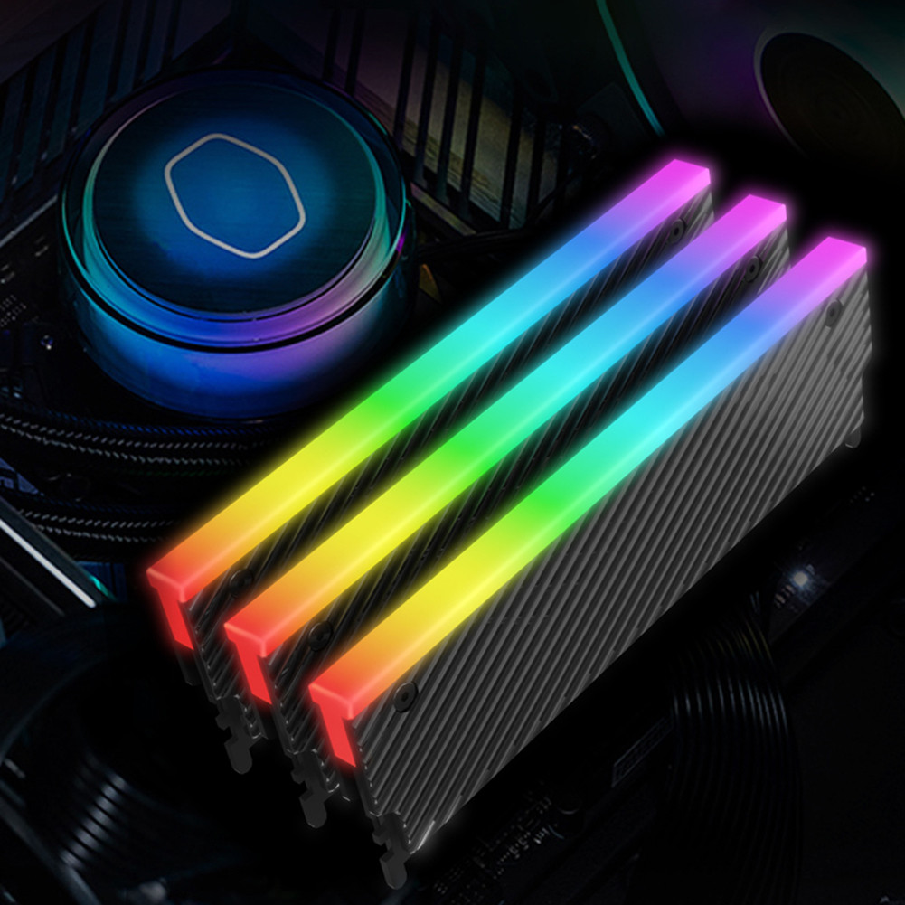 5V 3PIN ARGB DDR Heatsink Aura Sync for DDR2 DDR3 DDR4 DDR5 Desktop Computer # [BeautYou.my ...