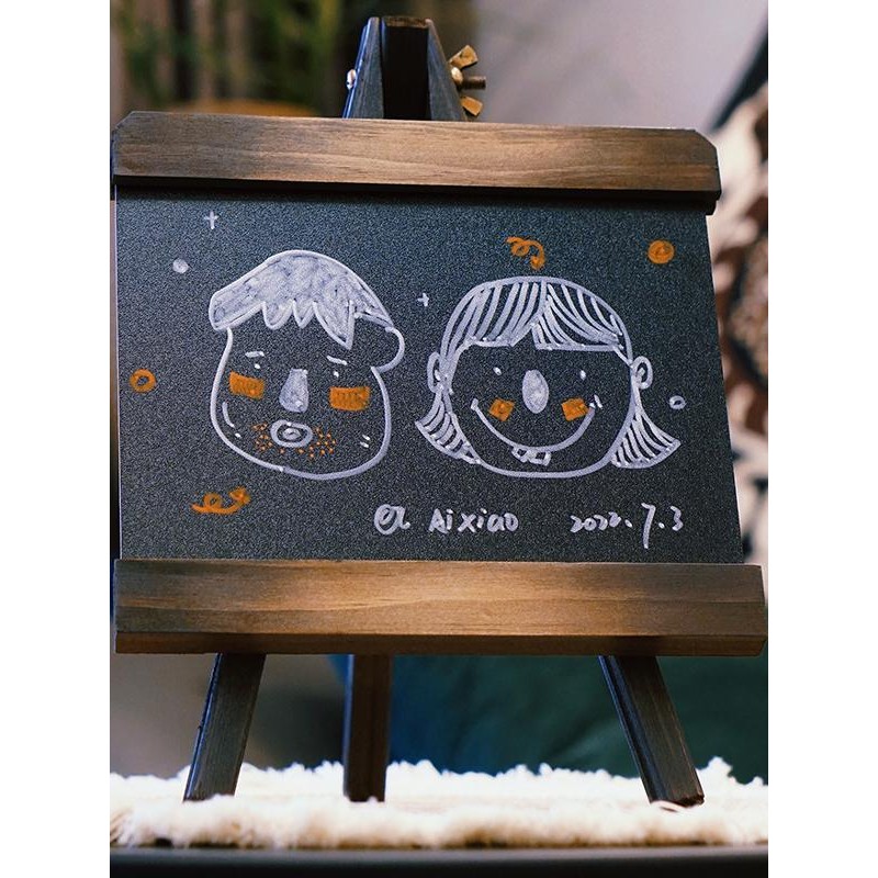 Kaunter Bar Vintage Papan Mesej Papan Hitam Kayu Papan Notis Menu Kedai ...